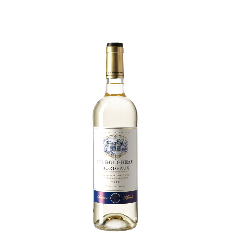 BORDEAUX BLANC MOELLEUX CH ROUSSEAU 75cl | Nouméa Gros